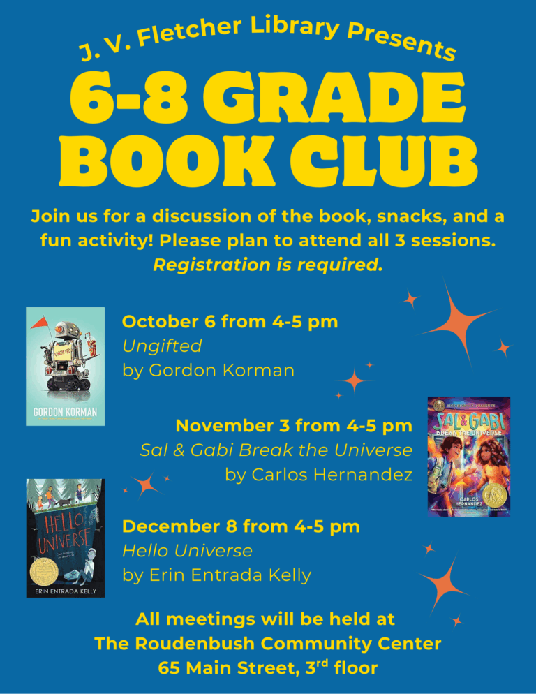 YA Programs - J.V. Fletcher Library