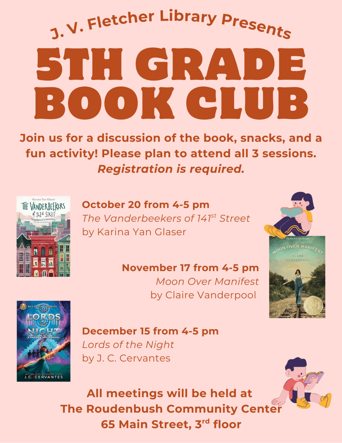 YA Programs - J.V. Fletcher Library